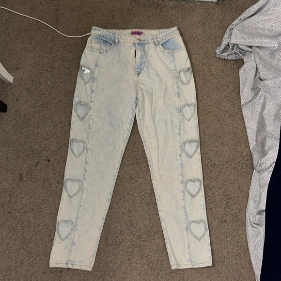 Edikted | Jeans | Brand New Edikted Heart Cutout Jeans | Poshmark
